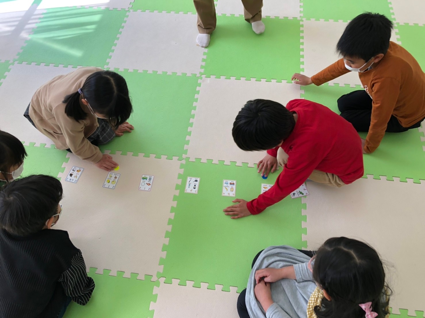 【RPカードゲーム】Get your area （陣取りゲーム） | Rhymoe® Phonics｜リズム×動き×英語を文字につなげるライモーフォニックス